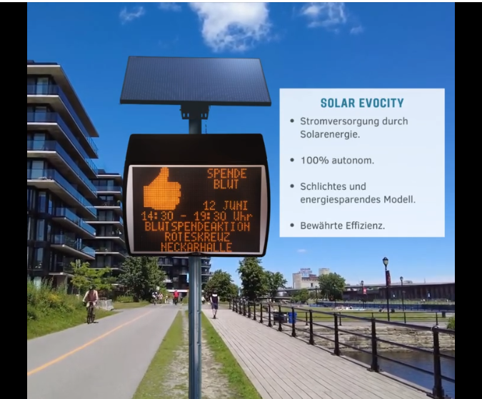 Weltweite Innovation: Einführung von EVOCITY Solar, der einzigen zu 100 ...